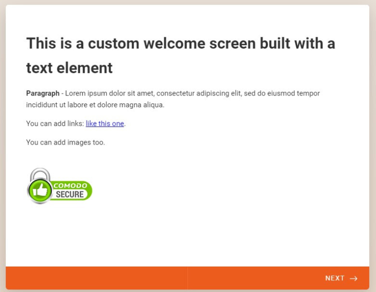 How to create an inviting welcome screen for online forms | The Jotform Blog