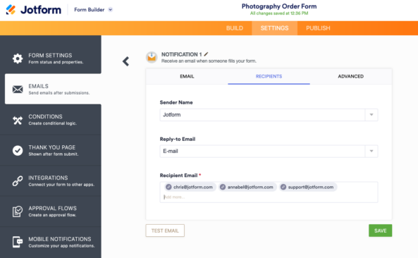 How to notify your team when a new response is submitted | The Jotform Blog