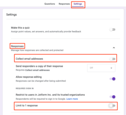 How to make Google Forms anonymous | The Jotform Blog