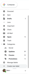 How to organize and filter emails in Gmail with labels | The Jotform Blog