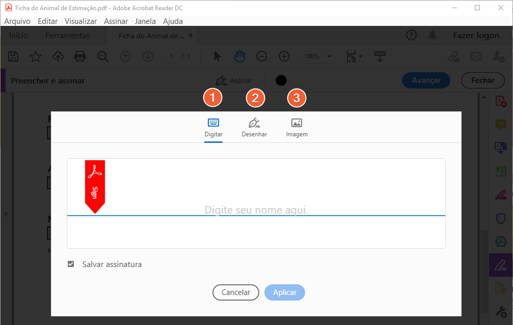 Como colocar assinaturas a um PDF | Blog Jotform