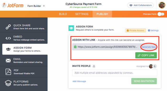 How Bobcat Company assigns forms for inspection reports | The Jotform Blog