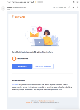 How Bobcat Company assigns forms for inspection reports | The Jotform Blog