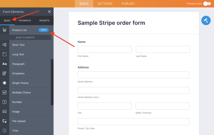 Introducing a new product list form field | The Jotform Blog