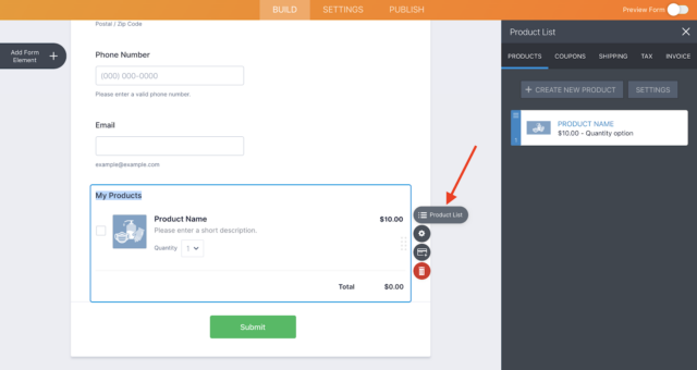 Introducing a new product list form field | The Jotform Blog