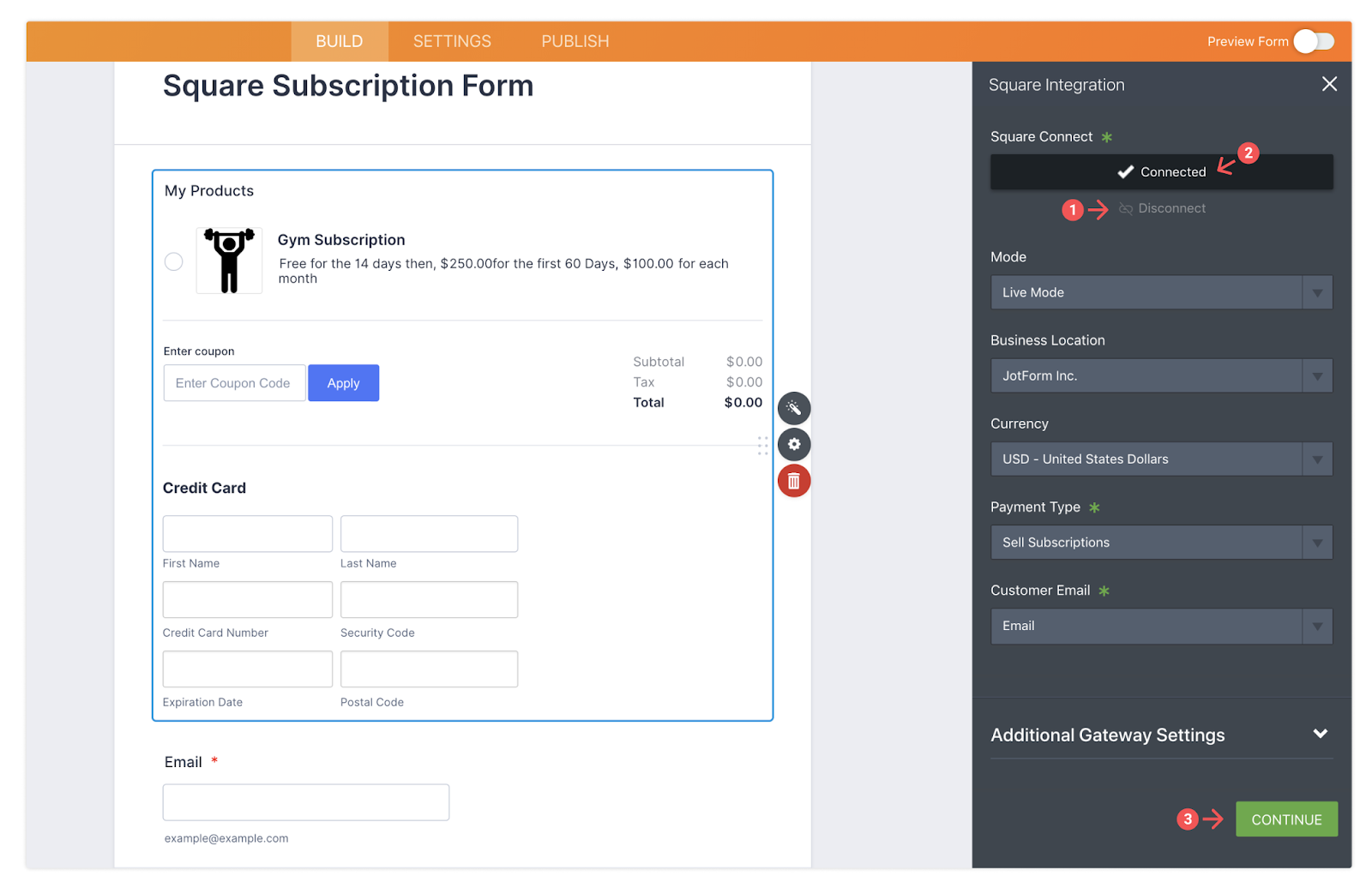 Announcing improvements to Square subscription payments | The Jotform Blog