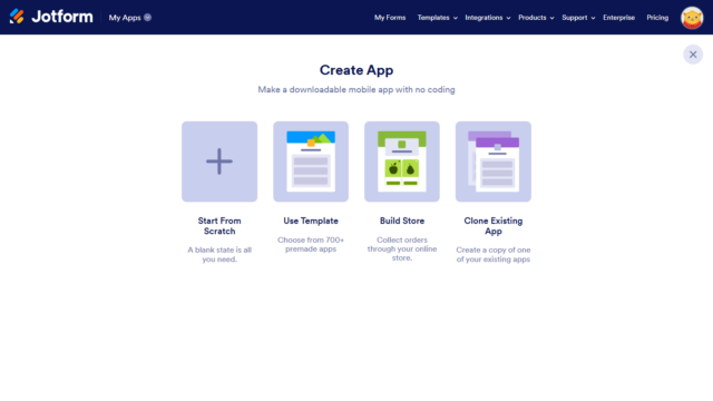 How to Create Apps With Jotform Apps