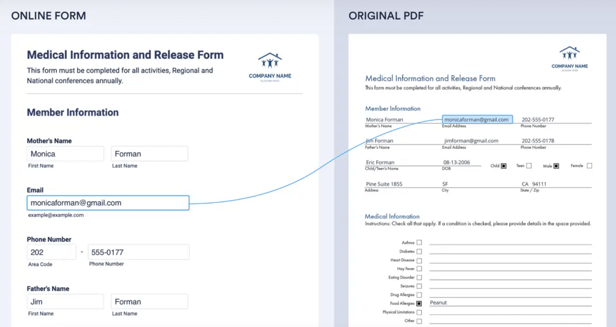 How to submit a PDF form to a database | The Jotform Blog