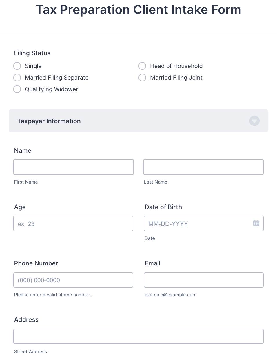 How to offer online tax preparation to your clients | The Jotform Blog