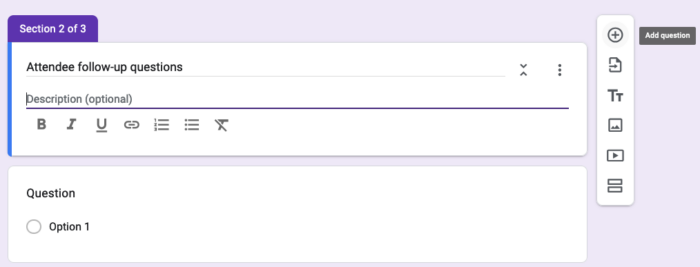 How to make conditional questions in Google Forms | The Jotform Blog