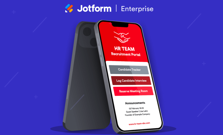 Announcing Jotform Apps for Enterprise | The Jotform Blog