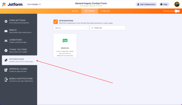 Boost email marketing with Jotform’s new MailerLite integration | The ...