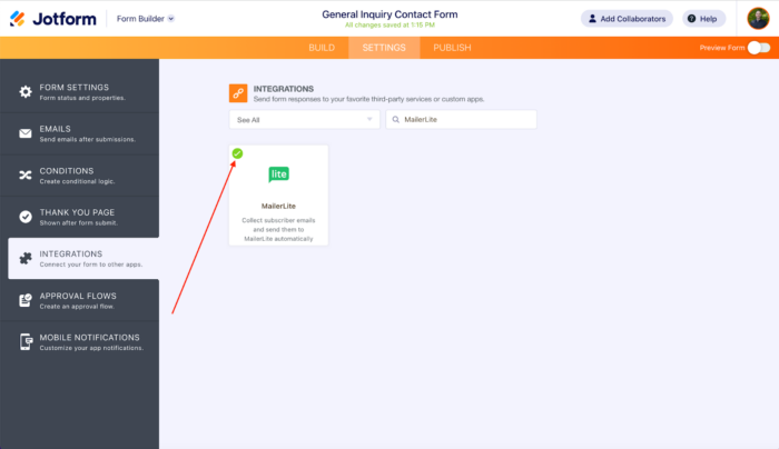 Boost email marketing with Jotform’s new MailerLite integration | The ...