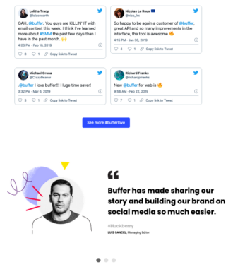 The best testimonial page designs to emulate | The Jotform Blog