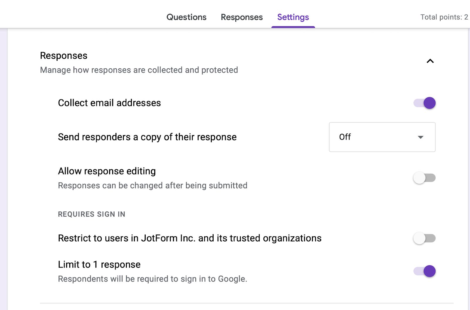 How to create a quiz in Google Forms in 2025 | The Jotform Blog