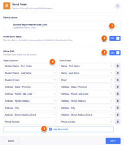 How to Send Forms in Jotform Tables