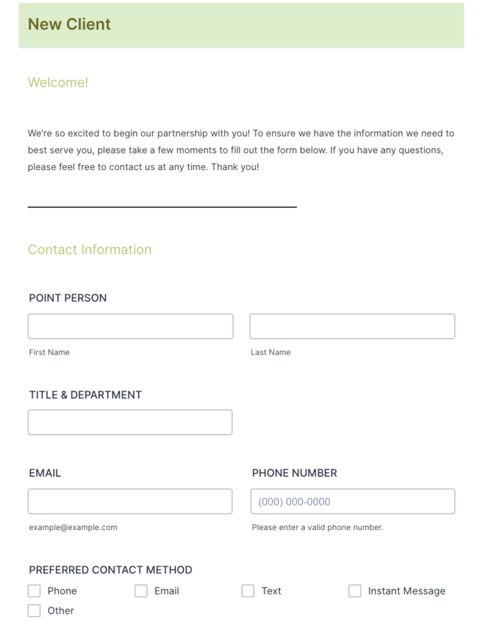All you need to know about intake processes | The Jotform Blog