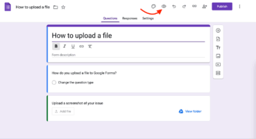 How to add file upload in Google Forms | The Jotform Blog