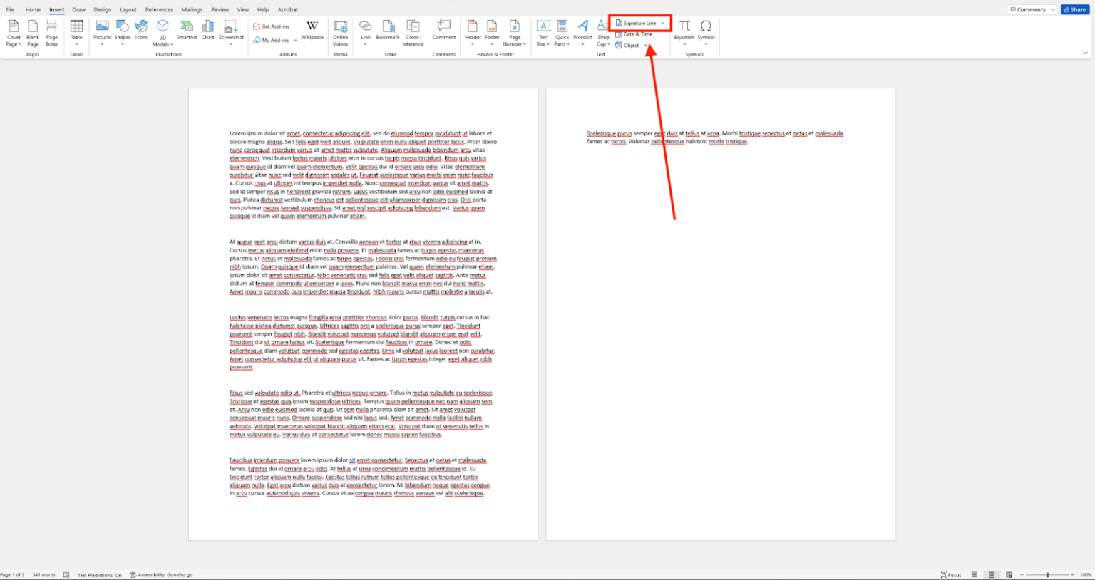 How to add an electronic signature to a Word document | The Jotform Blog