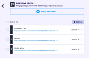 Pre-populate your forms using data from Airtable, monday.com, or Pipedrive | The Jotform Blog
