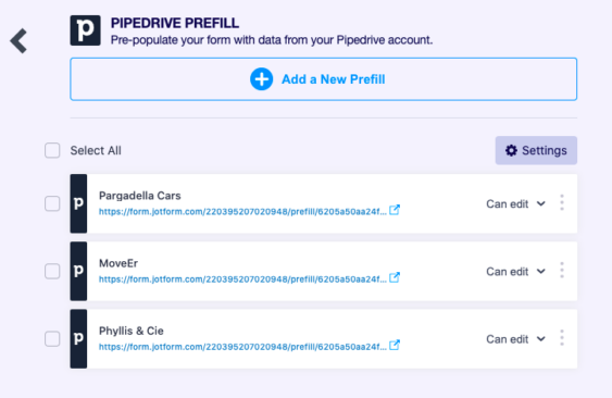Pre-populate your forms using data from Airtable, monday.com, or Pipedrive | The Jotform Blog