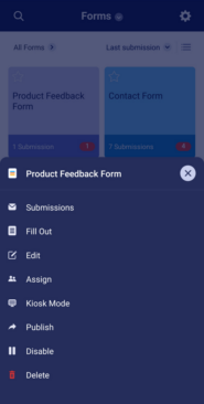 How to View Your Forms and Submission Data in Jotform Mobile Forms App