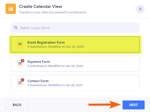 How to Add a Calendar View in Jotform Tables
