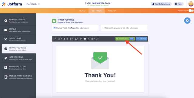 Direct responders to prefilled forms through your Thank You page | The ...