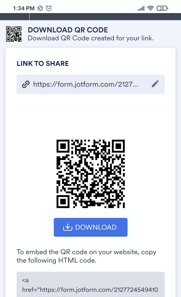 How to create a QR code for a Google Form in 2026 | The Jotform Blog
