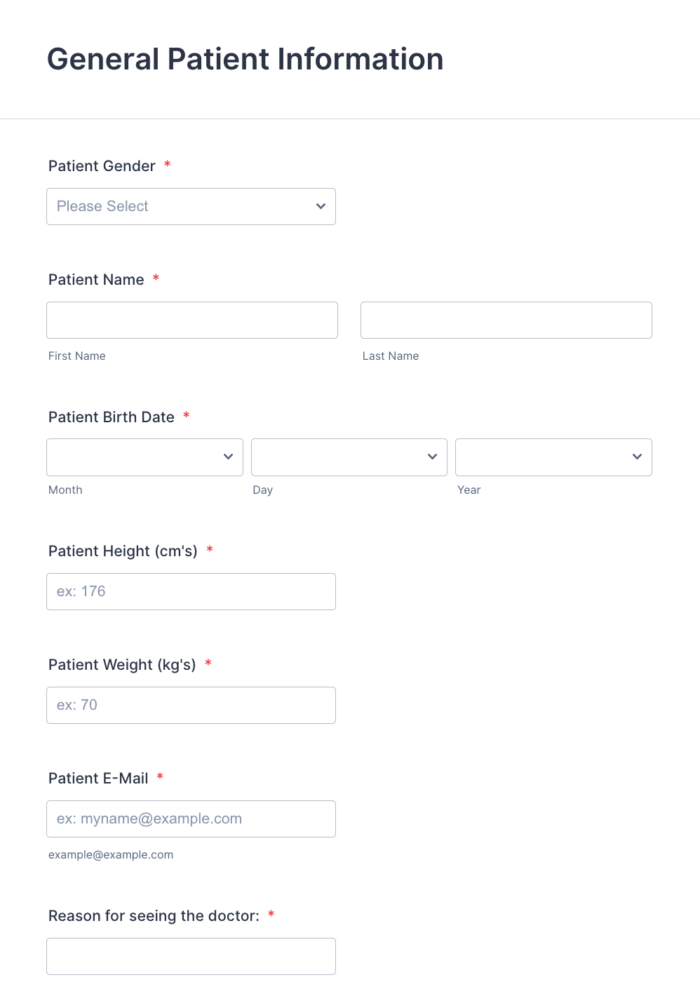 How to take patient history with online forms | The Jotform Blog