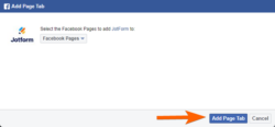 Adding a Contact Form to Your Facebook Page