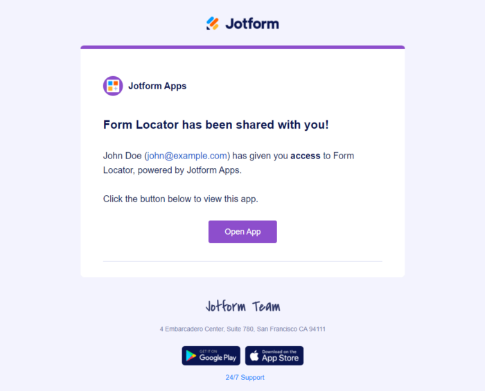 How to Share Jotform Apps