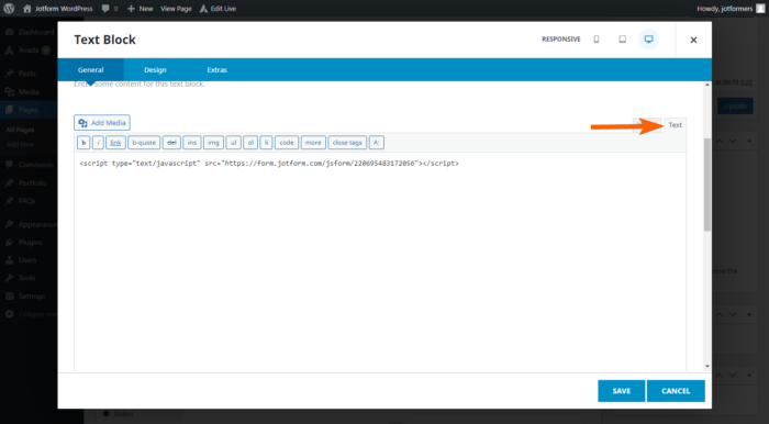 How to Add a Form in Avada