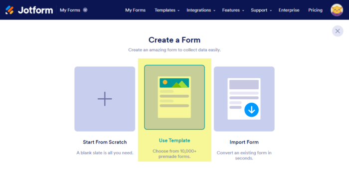 How to Use Form Templates