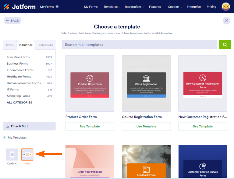 How to Use Form Templates