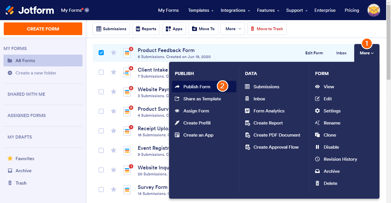 Jotform Pdf Fillable Form - Printable Forms Free Online
