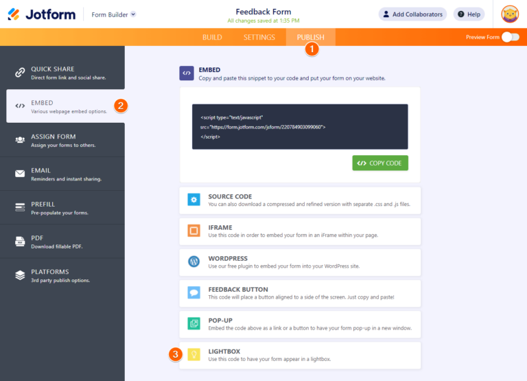 How to Create a Lightbox Form