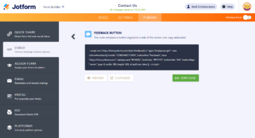 Which Form Embed Code Should I Use