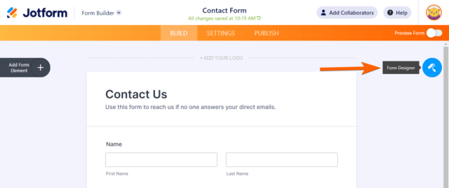 How to Change Form Fonts