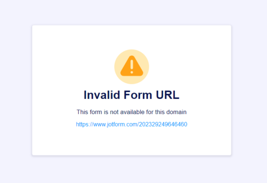 Understanding Common Form Errors