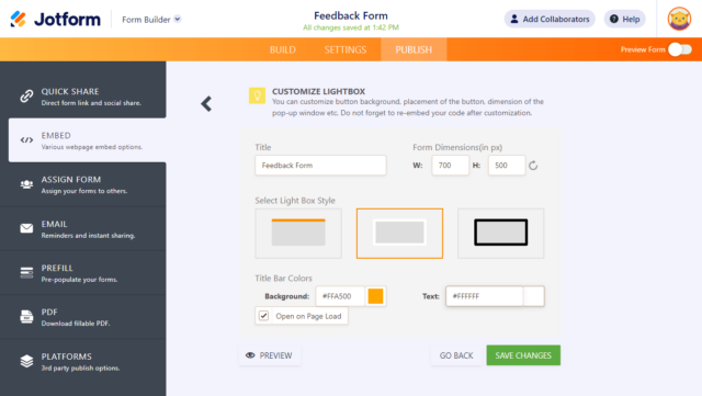 How to Create a Lightbox Form