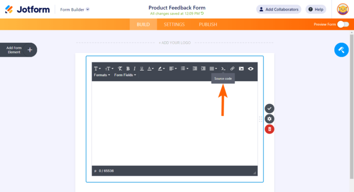 Adding Facebook Like Button to a Form