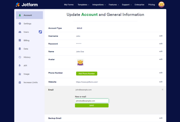 How to Change Your Account Email Address?