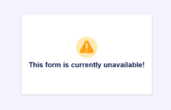 Understanding Different Form Errors