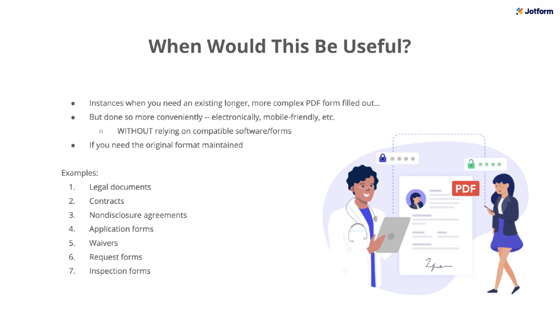 Webinar: How to use Jotform Smart PDF Forms
