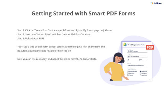 Webinar: How to use Jotform Smart PDF Forms