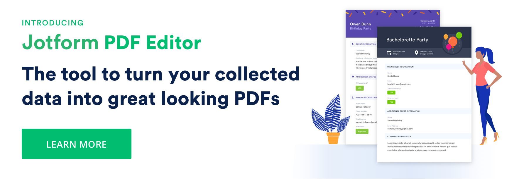 Introducing Jotform PDF Editor: Turn form responses into designed PDFs ...