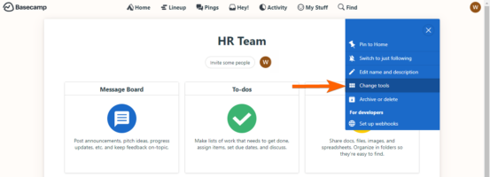 Adding a Form to Basecamp