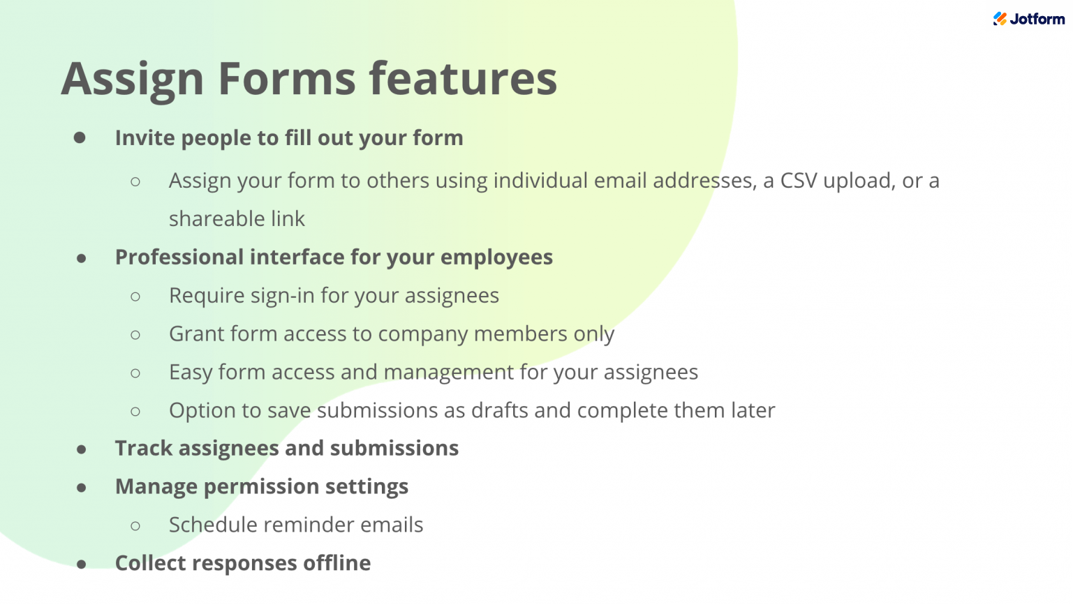 Webinar: Everything you need to know about Jotform’s Assign Forms ...