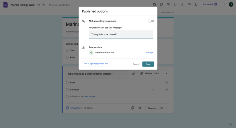 How to set time limits in Google Forms | The Jotform Blog